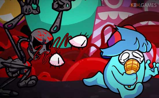 FNF Fall Guys Skeleton Mod Online - Game on KBH